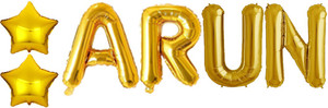 Flipkart.com | Shilpveda Solid ARUN Name Letters foil Balloon names ...