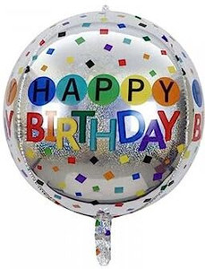 Flipkart.com | PARTY BAZAAR Solid 4D Happy Birthday Foil Balloon(Mini ...
