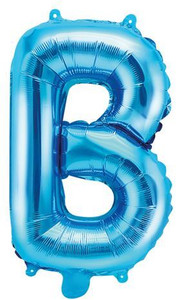 Flipkart.com | Magic Window Solid 16 Inch Blue Alphabet B Foil Balloon ...