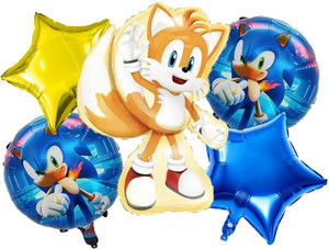 Flipkart.com | Bash N Splash Printed Tails Sonic Hedgehog Balloon sonic ...