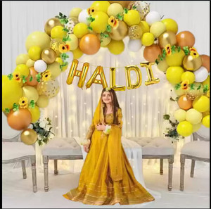 Flipkart.com | PARTY BREEZE Solid haldi mehndi decorations items kit ...