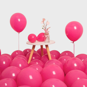 Flipkart.com | Gubbara King Printed Pink ballons Balloon - Balloon