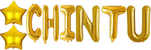 Flipkart.com | Shilpveda Solid CHINTU names banner happy birthday party ...