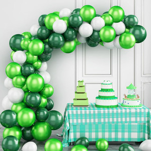 Flipkart.com | Freesia Solid Green Balloon Decoration Combo - Pack of ...
