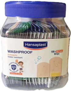 HANSAPLAST WASHPROOF BAND AID(100+36) Bandage Protector Price in India ...