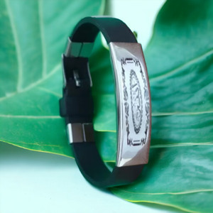 Sullery Alloy, Stainless Steel Sterling Silver Bracelet Price in India ...