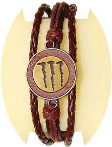 ASVA Metal, Leather Bracelet Price in India - Buy ASVA Metal, Leather ...