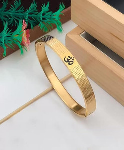 Lila Stainless Steel Titanium Kada Price in India - Buy Lila Stainless ...