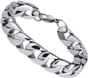 zebisco Sterling Silver, Stainless Steel Titanium Bracelet Price in ...