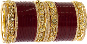 ZULKA Metal Diamond, Zircon Chudas Price in India - Buy ZULKA Metal ...