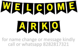 Midas Craft Welcome Arko M Banner 10. Banner Price in India - Buy Midas ...