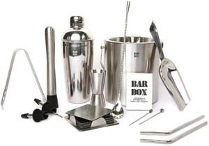 bar box Bar Box Cocktail Shaker and Ice Bucket Set Food Grade Stainless ...