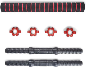 LIONER 2 Pcs Dumbbell Rods With 1 Conecting Rod Barbell Rods Weight ...