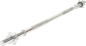 LCARNO 3 feet Solid 25mm Thickness Star Nut Barbell Standard Straight ...