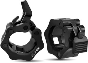 ABB INITIO Olympic Rod Locks barbell clamp yellow Weight Lifting Bar ...