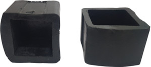 LCARNO 2x2 Inch Shoe Rubber Foot Cover/Square Anti-slip Protector End ...