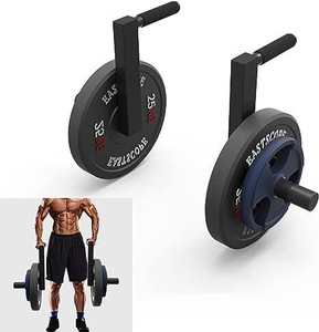 Allyson Fitness Portable Farmer Walk Handles, Strength Training Bars ...