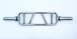 Black Mountain Olympic Box Bar Solid Standard Threaded Triceps Bar ...