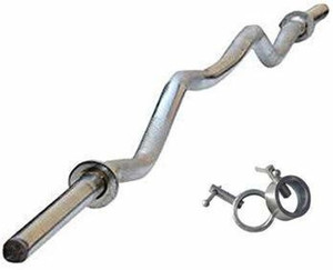 GRIFFIN Curl Olympic Bar Gym Rod Alloy Steel 3 Ft Strength Training ...
