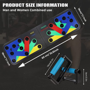 CSC 14 in 1 Pushup Board To Train Chest, Shoulder, Tricep For Home ...