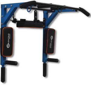 HASHTAG FITNESS 3in1 multi pull up bar wall mounted dips bar dips stand ...