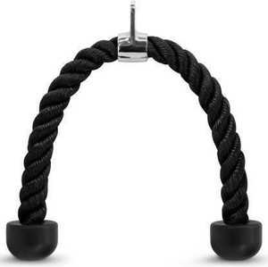 ABSSports Biceps Triceps Rope Triceps Bar for Fitness Workouts.(Black ...