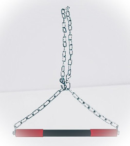 KASO Steel Height Increase Pull Up Bar for Chin Ups Hanging Rod for ...