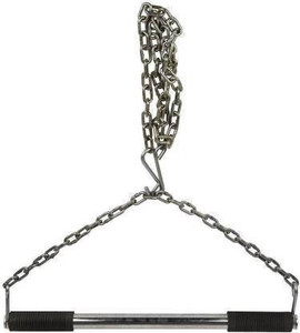 YUEJD Pull Up Chain Rod (5 Feet Chain & Foam Grip) Pull-up | Chin-up ...
