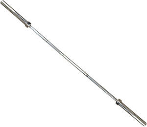 IRIS Fitness 7 Feet Straight Olympic Barbell Rod with 30 mm Internal ...