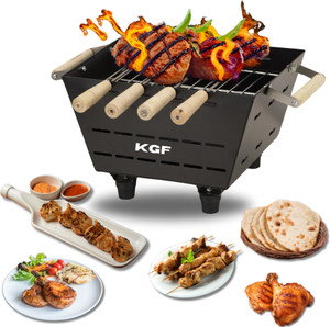KGF Coal BBQ Griller for Outdoor Fun, Healthy Cooking at Picnics and ...