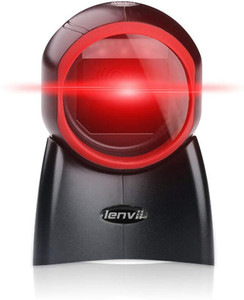 LENVII USB Barcode Reader E655 Desktop QR Code Scanner 2D Camera ...
