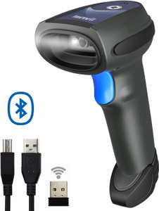 LENVII CW200 Bluetooth 2D Barcode Scanner Wireless Barcode Reader 3 in ...