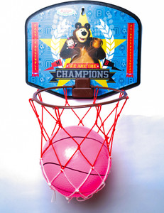 asian Masha and the Bear Basketball For Kids Hangable/ - Masha and the ...