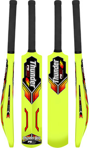 PB08 WINNING EVERYDAY Thunder Bolt Full Size Plastic Cricket Bat (Size ...