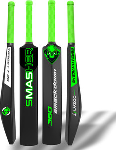 Lyzoo Hard plastic Cricket Bat kit FULL Size (34"x4.5") Premium PVC ...