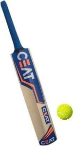 Traders ceat Popular Willow Cricket Bat with tanice boll Poplar Willow ...
