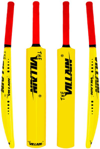 THE VILLAIN Cricket 6 Number Size Bat Plastic Bat for Tennis Ball ...