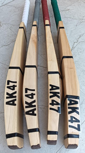 Sportsline AK47 FIGHTER DOUBLE BLADE HARD TENNIS CRICKET BAT Kashmir ...