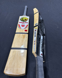 EWSPORTS Babbar Sher Double Shade Hard Tennis Bat Kashmir Willow ...