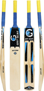 Grit Gear Kashmir Willow Premium Cricket Bat with German Vinyl Sticker ...