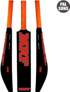 Palsons Black Plastic MRF Cricket Bat For Age 15+ Yrs (Full Size) PVC ...