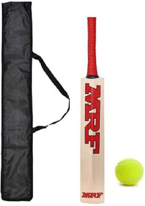 JRS Boy's Wooden Tennis Cricket Bat with Ball Cricket Kit - Buy JRS Boy ...