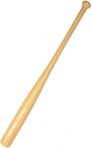 seven star meerut STARrLEE Heavy Duty Natural Wood Baseball Bat classic ...