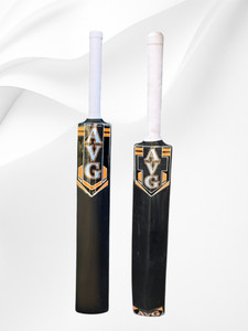 AVG Hard Plastic/Fiber Tennis Ball Cricket Bat for 15 +yrs PVC/Plastic ...