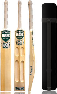BSM BLADE X GREEN BAT Kashmir Willow Cricket Bat For 15+ Yrs - Buy BSM ...