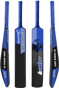 Benstar Hunter PVC Black Bat/Cricket BAT, Plastic Cricket Bat Full Size ...
