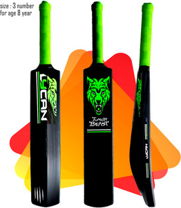 LYCAN beast pvc cricket bat # size 3 for age group 8 year PVC/Plastic ...