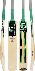 Grit Gear Kashmir Willow Premium Cricket Bat with German Vinyl Sticker ...