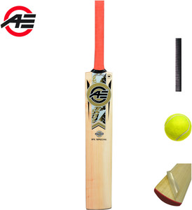ARADHYA ENTERPRISES KASHMIR WILLOW BAT SURVAC CANE HANDLE) WITH GRIP ...