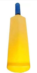Shamsons Plastic Cricket BAT Medium size for 9-14 yrs PVC/Plastic ...
